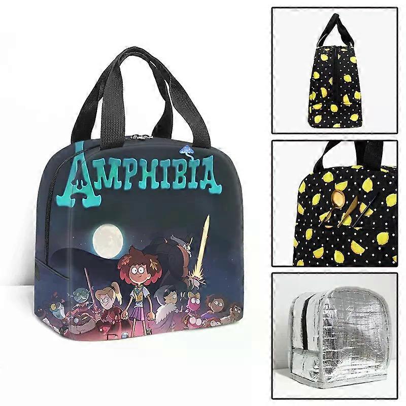 Buy c790 Amphibia Children Lunch Bags Kids School Insulated Lunch Bag ...