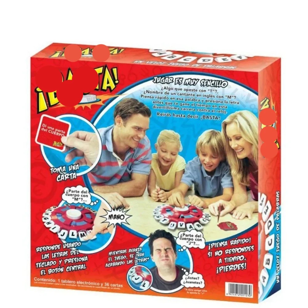 Buy Children's Educational Table Toys English Spanish Crazy Alphabet ...