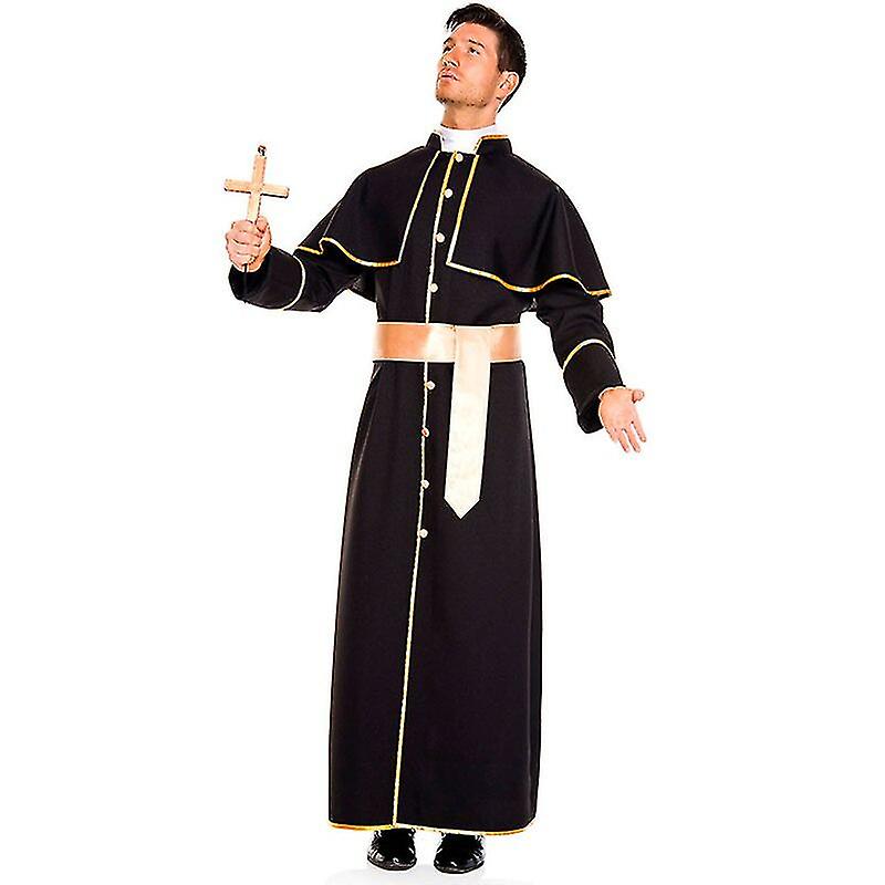 Buy Easter Purim Halloween Costume For Men Father Priest Bishop ...