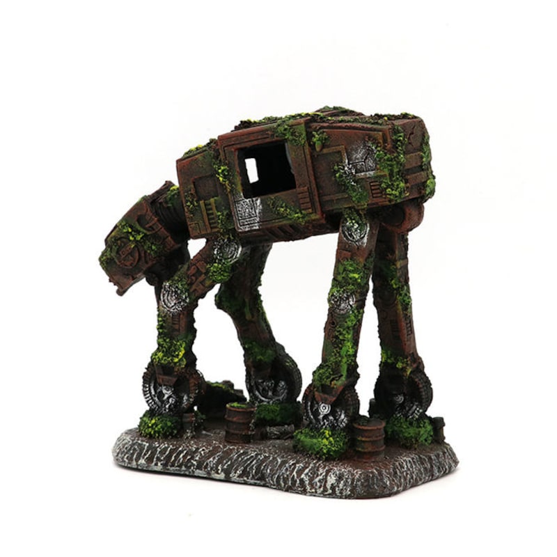 Buy Fish Tank Decorations Robot Dog Transformers Aquarium Ornament for ...