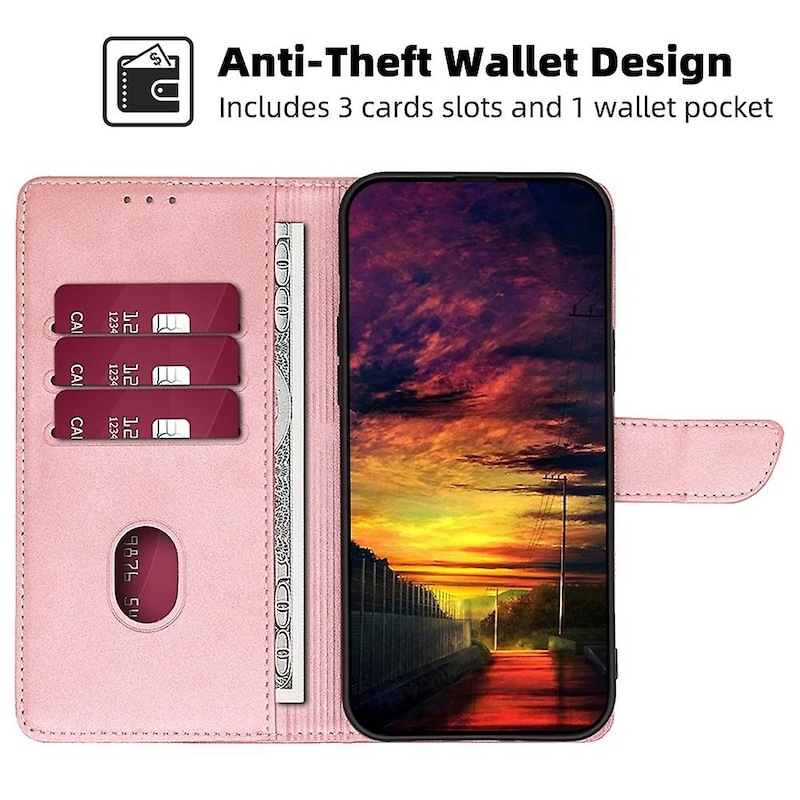 Buy For Honor X50i 5G/90 Lite 5G Wallet Leather Phone Cover Stand ic ...