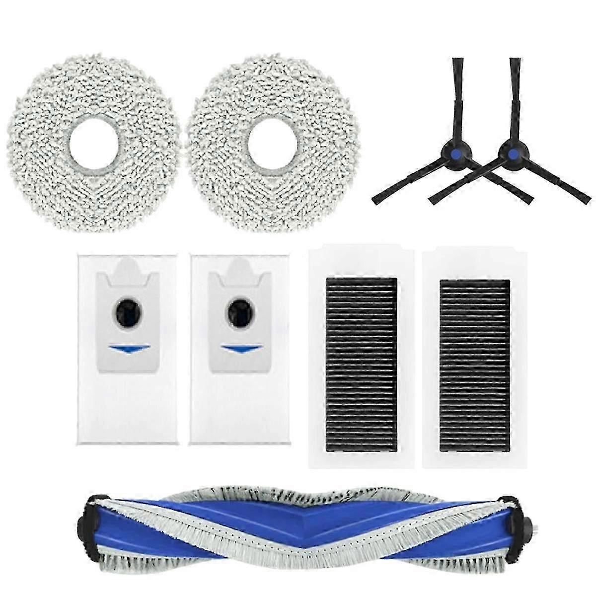 Buy For X5 PRO Mop Dust Bag Mop Consumables Side Roller Brush Filter ...