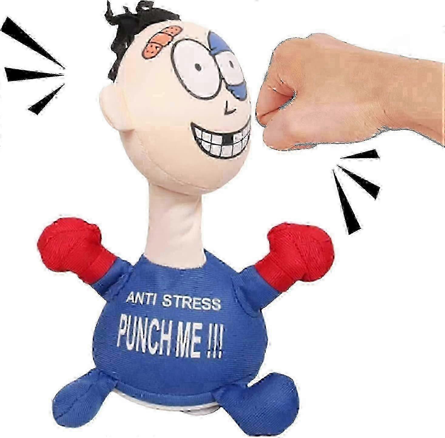 Buy Funny Punch Me Screaming Doll, Anti-Stress Punch me Doll, Boxing ...
