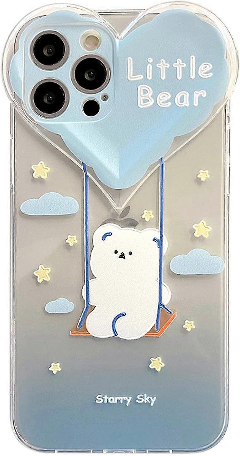 Buy Heytea Compatible with iPhone 11 Cute Case for Women Girls, 3D Love ...