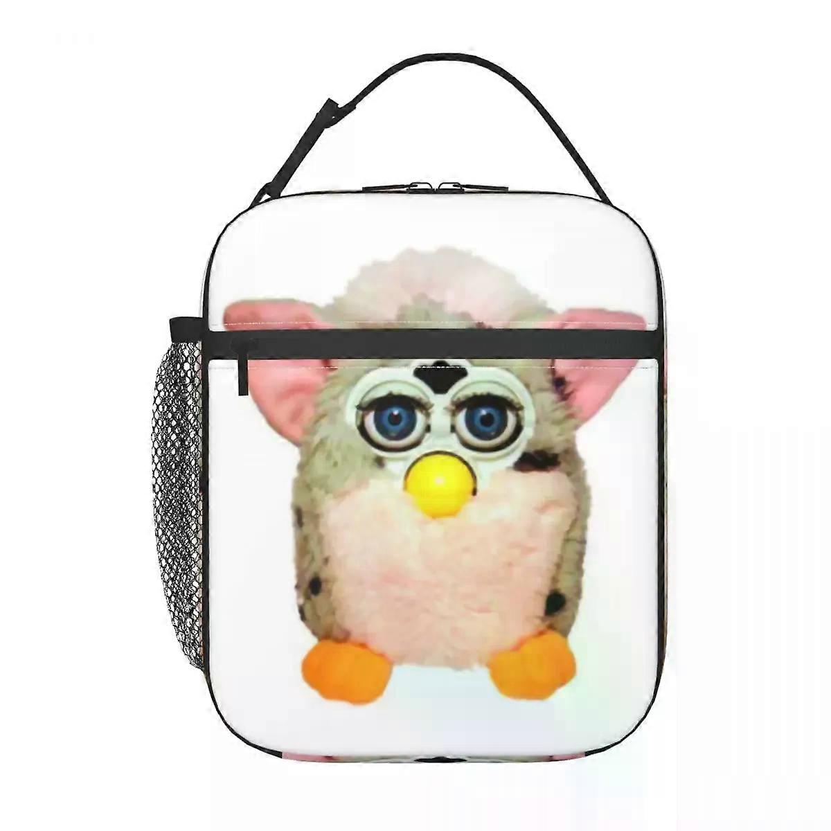 Buy i1718 Leopard Furbys Cartoon Robot Toys Insulated Lunch Tote Bag ...