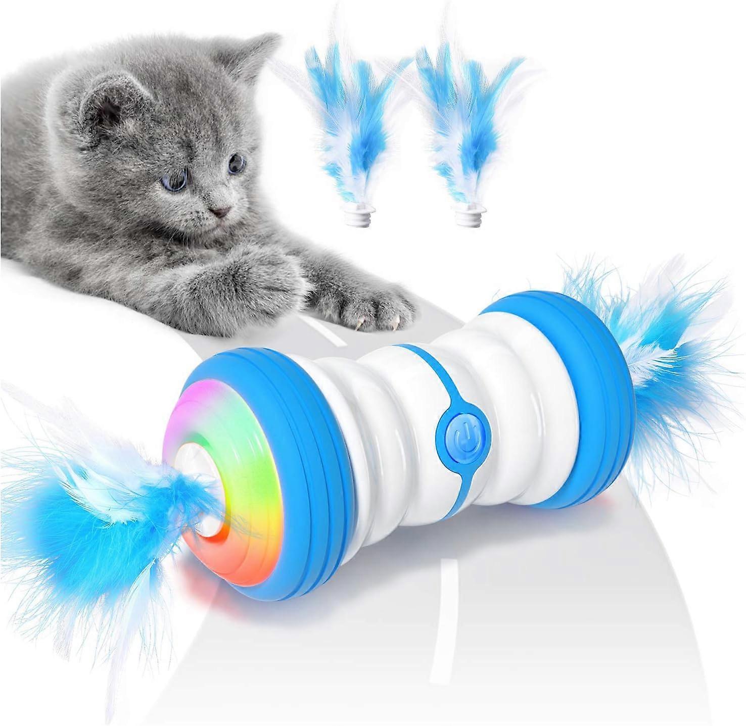 Buy Interactive Cat Toys Electric Automatic Robotic Cat Toy Bulit-In ...