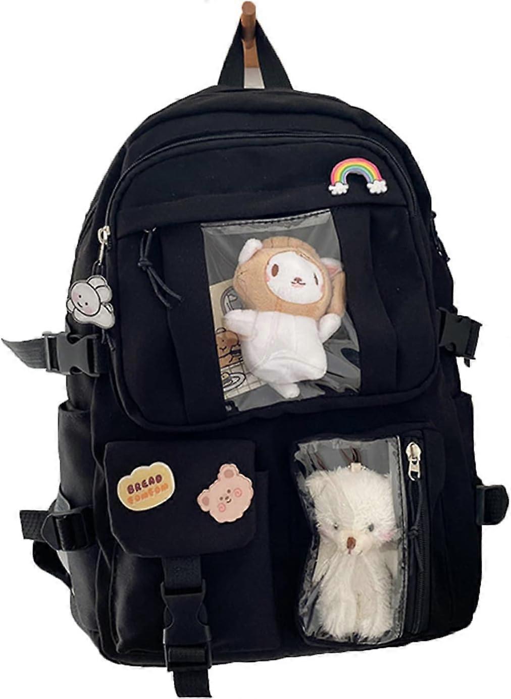 Buy Kawaii Backpacks for Teen Girls,Back To School Supplies Canvas ...