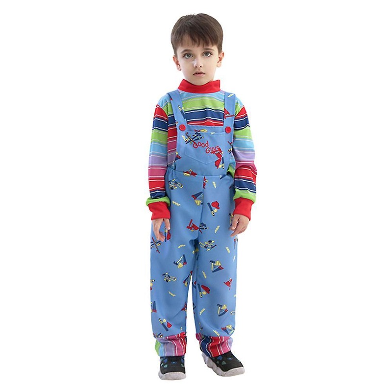 Buy Kids Boys Movie Child's Play Chucky Cosplay Costume Outfit Pants ...