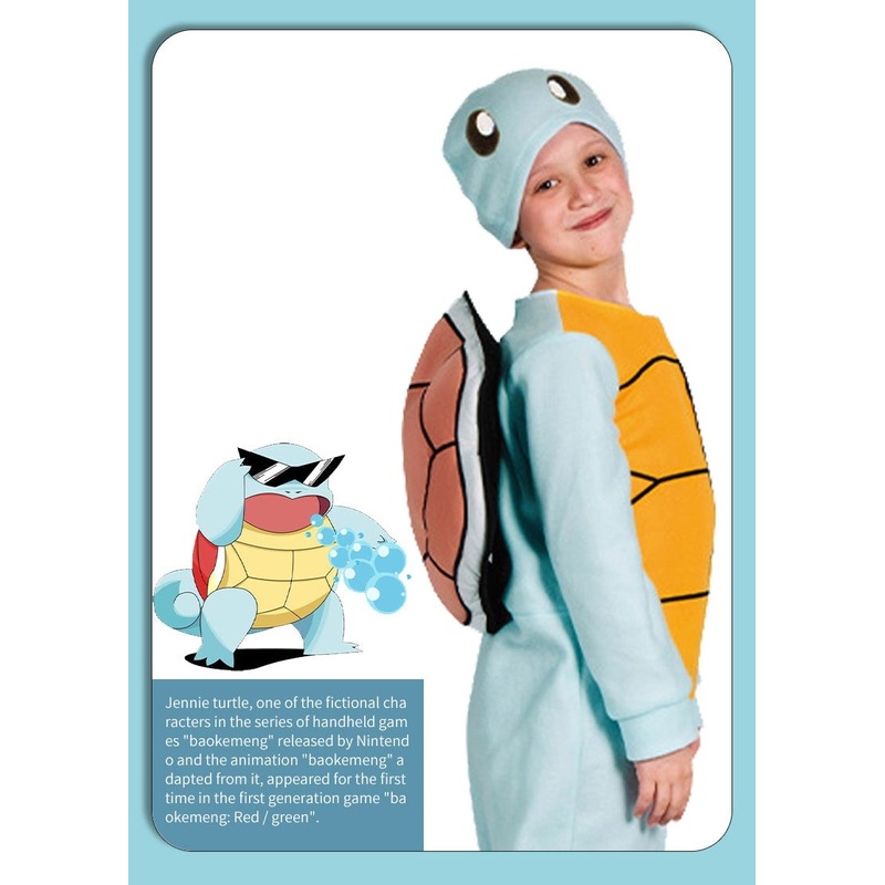Buy Kids Pokemon Squirtle Costume - MyDeal