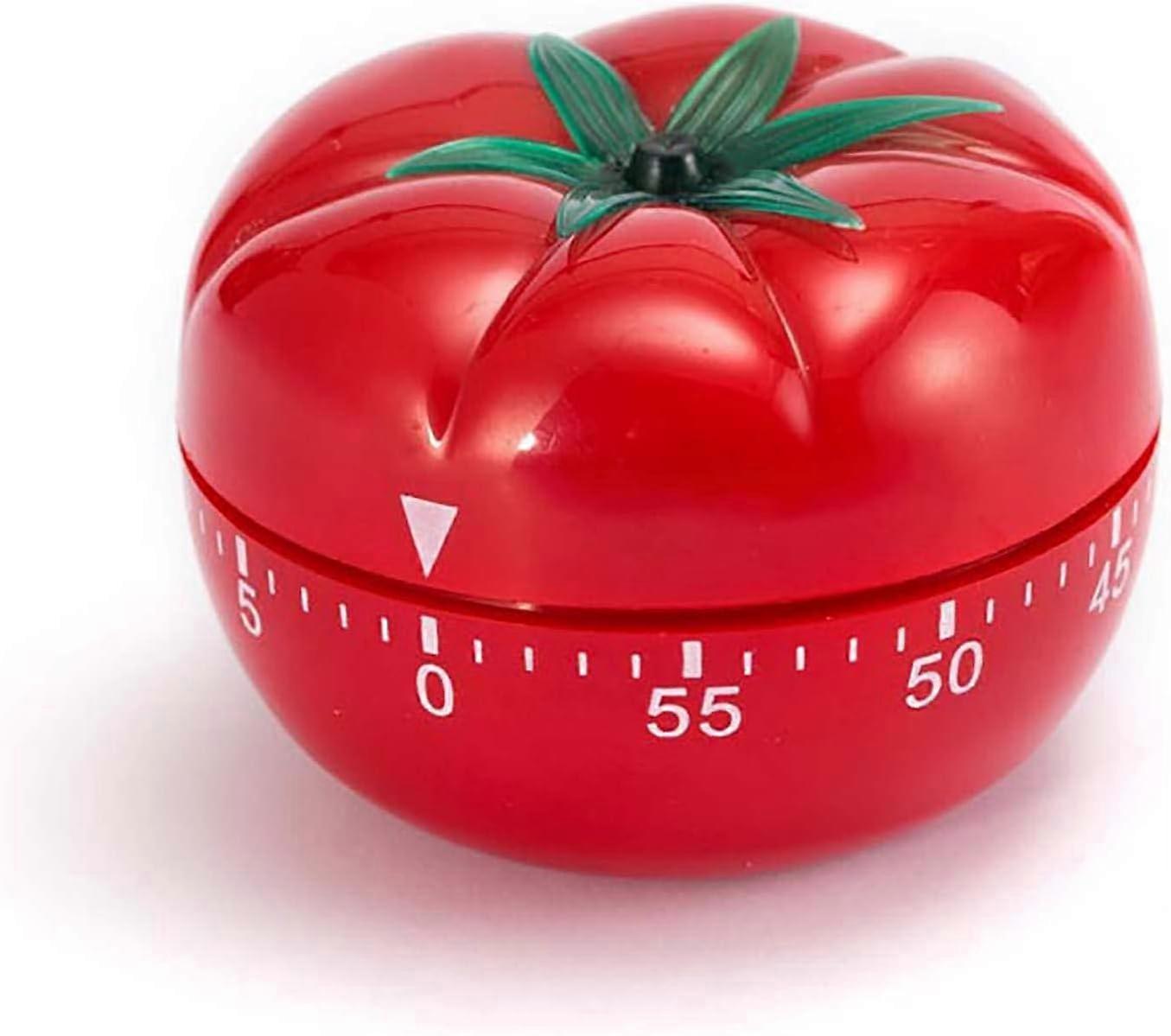 Buy Kitchen Timer, Countdown Clock, Tomato Shaped Wind-Up Mechanical ...