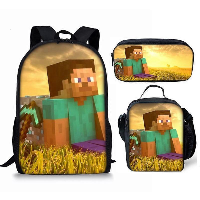 Buy Minecraft school bag primary school student backpack children's ...