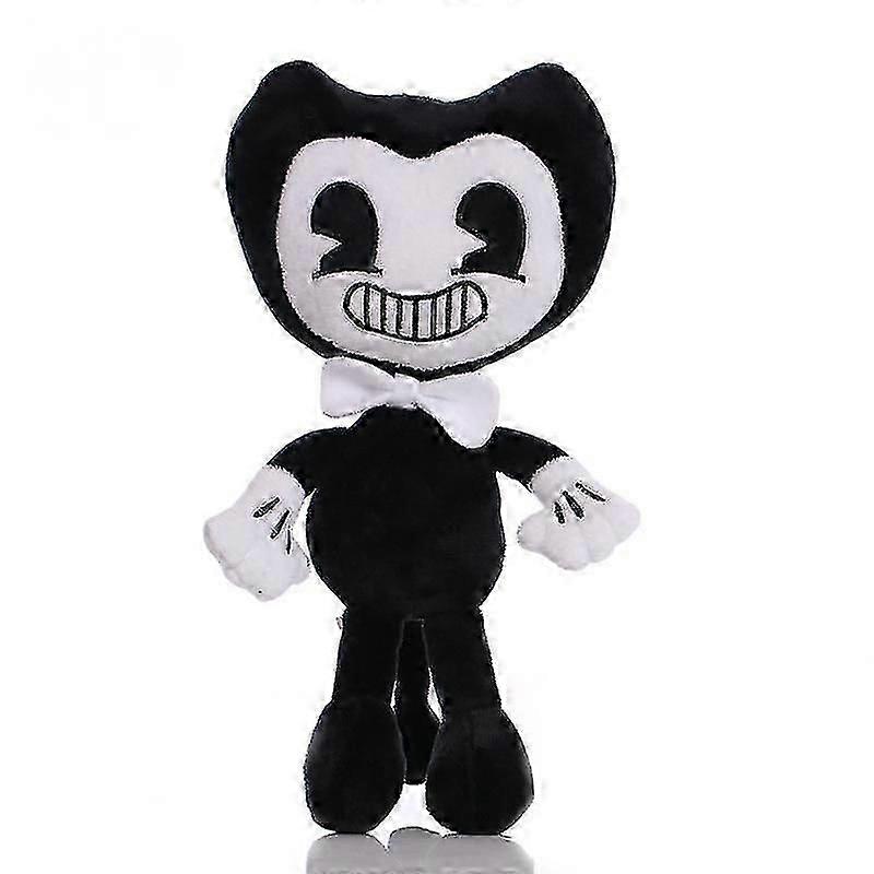 Buy Plush Black & White Bendy And The Ink Machine Stuffed Toy Gift For ...