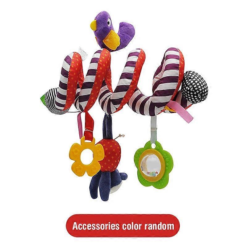 Buy Plush Newborn Rattle Toy For Stroller & Car Seat 0-12 Months Safe ...