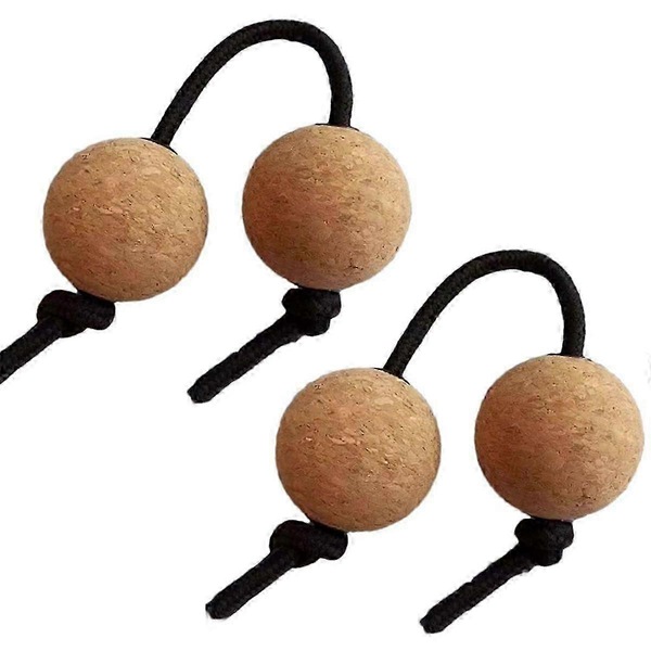 Buy Shaker 2 Pairs Cork Kashaka Shaker Asalato Ball Instrument ...