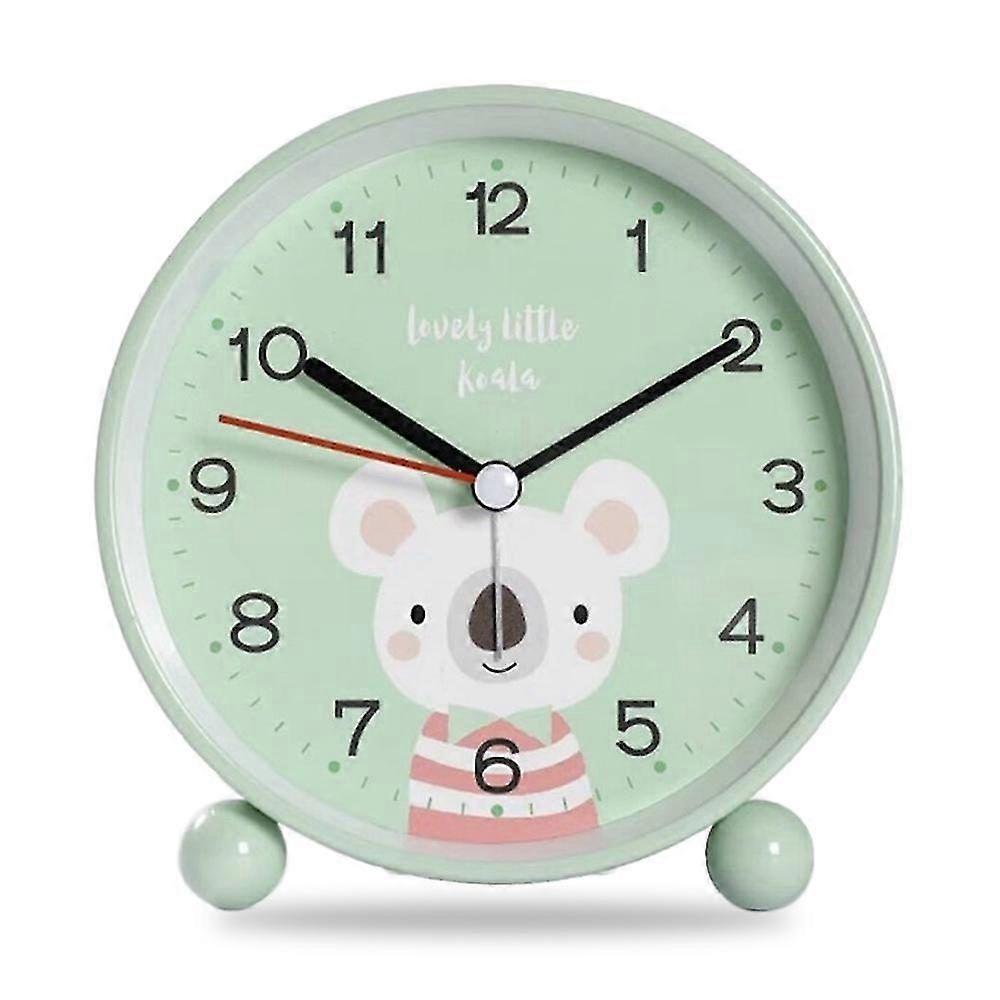 Buy Silent Cartoon Alarm Clock for Kids - Multi-Function Bedside Clock ...