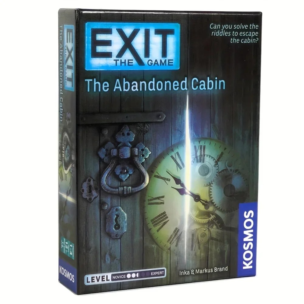Buy The Abandoned Cabin, Exit The Game For 1 To 4 Players Board Game ...