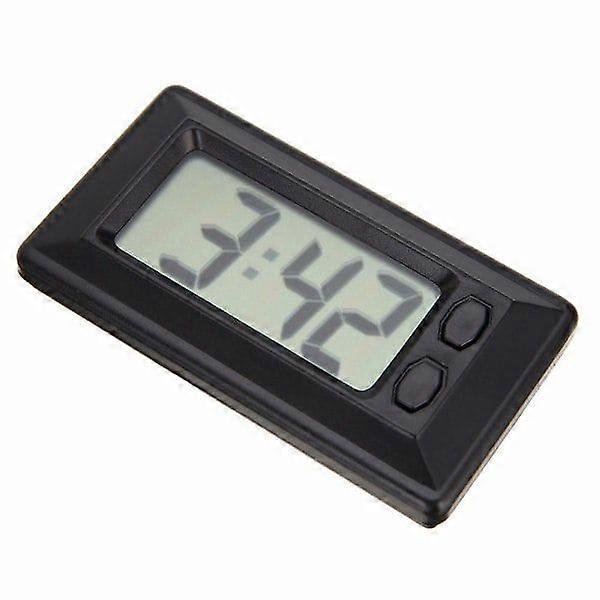 Buy Ultra-thin Electronic Clock with Adhesive Pad LCD Digital Date and ...