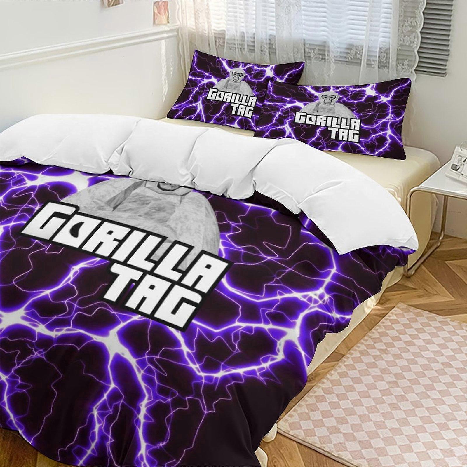 Buy v2141 Bed Sheets Bedding Game Gorilla Tag Game Gorilla Tag 3-Piece ...