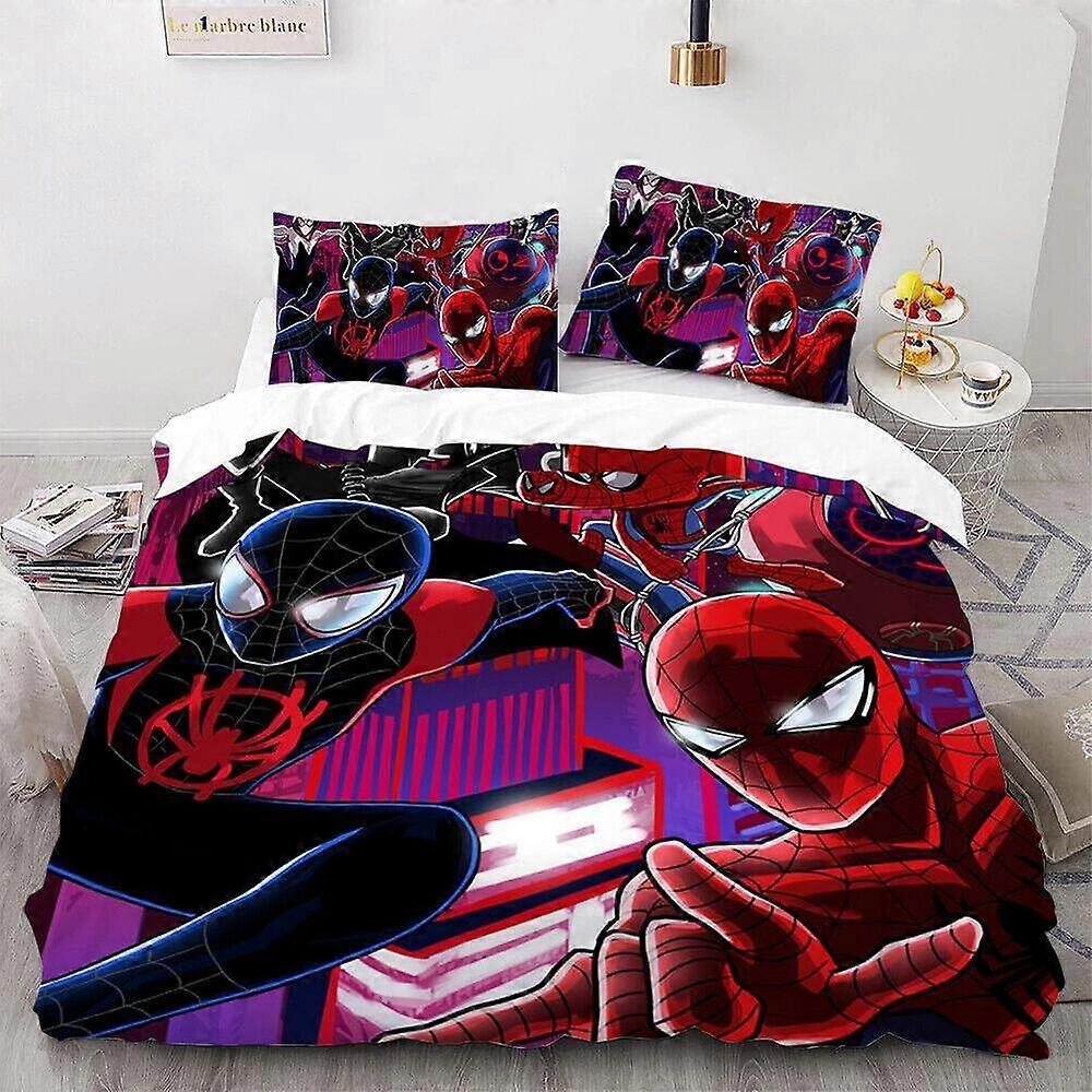 Buy v2547 Bed Sheets Spider-Man: Across the Spider-Verse Miles Morales ...
