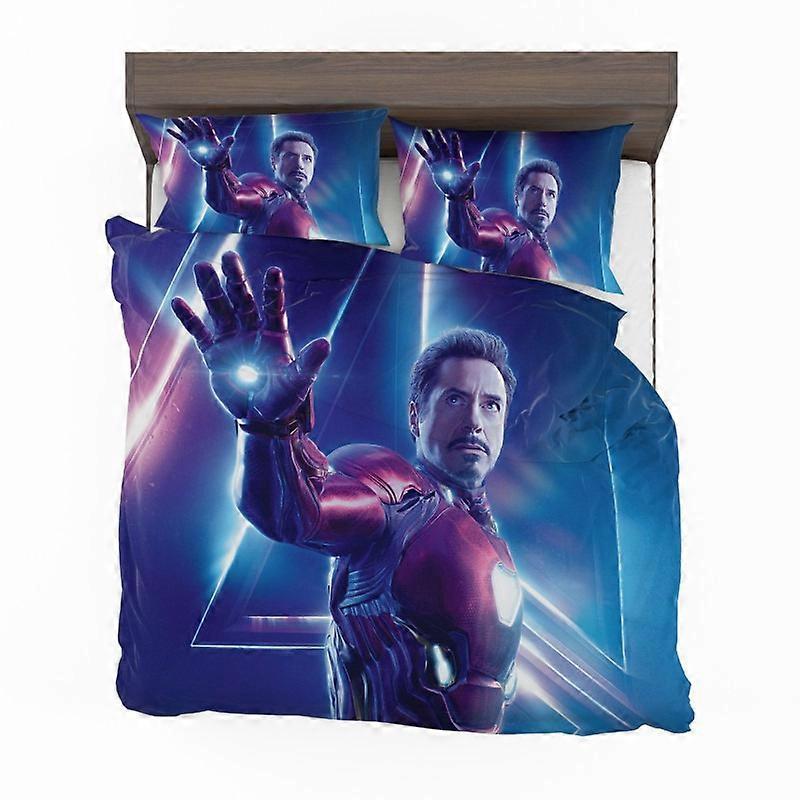 Buy v703 Bed Sheets Iron Man Robert Downey Jr Tony Stark Duvet Cover ...