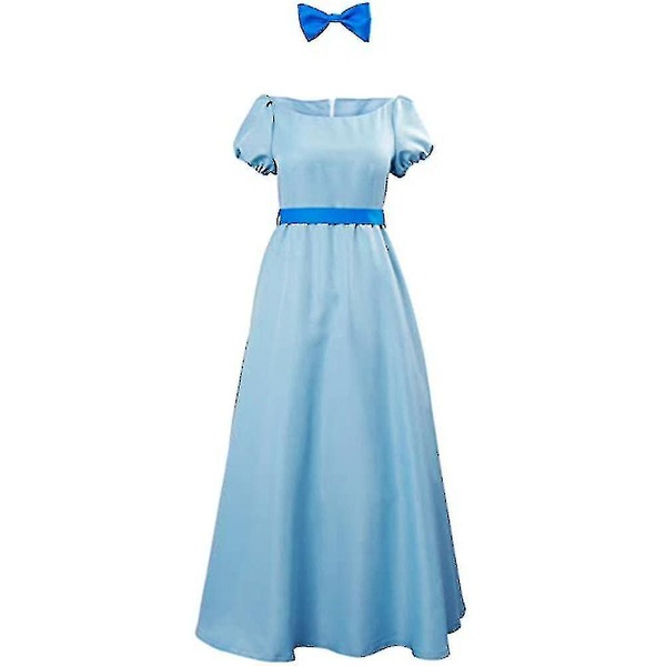 Buy Wendy Dress Costume Princess Fancy Maxi Dress For Women W - MyDeal ...