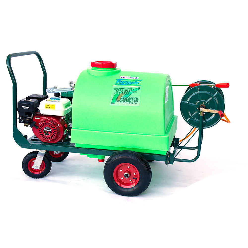Buy 5.5HP DIAPHRAGM PUMP SPRAYER WITH 200L TANK ON TRAILER - MyDeal ...