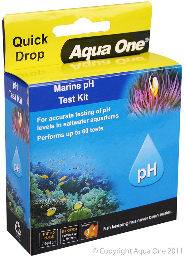 Buy Aqua One Quick Drop Test Kit - Marine PH (92052) - MyDeal Australia