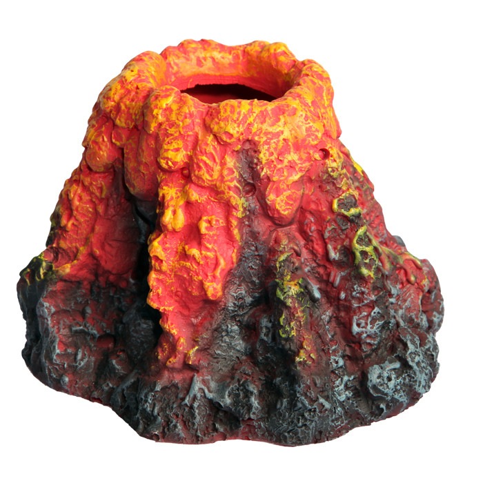 Buy Aqua One Volcano with lava Ornament (36795) - MyDeal Australia