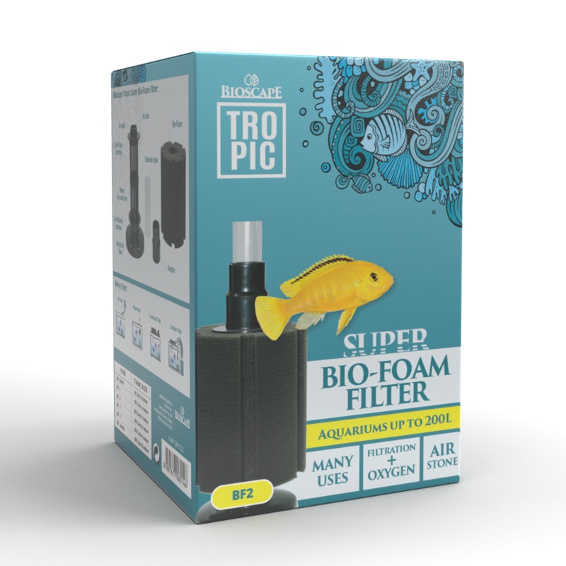 Buy Ocean Free Super Bio-Foam Filter (BF-2/QHU122) - MyDeal