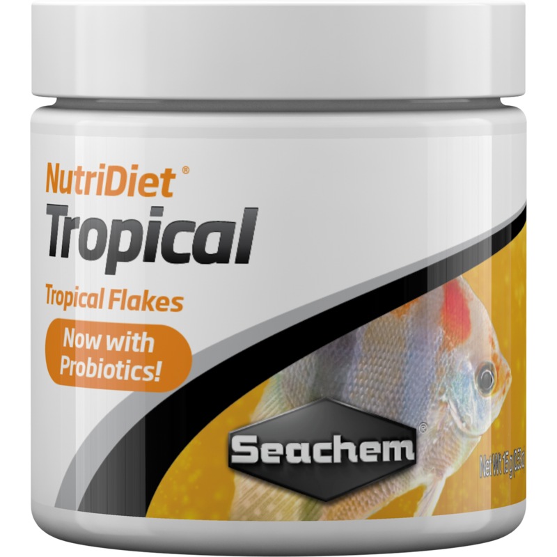 Buy Seachem Nutridiet Tropical Flakes w/ Probiotics 15g (SC1081) - MyDeal