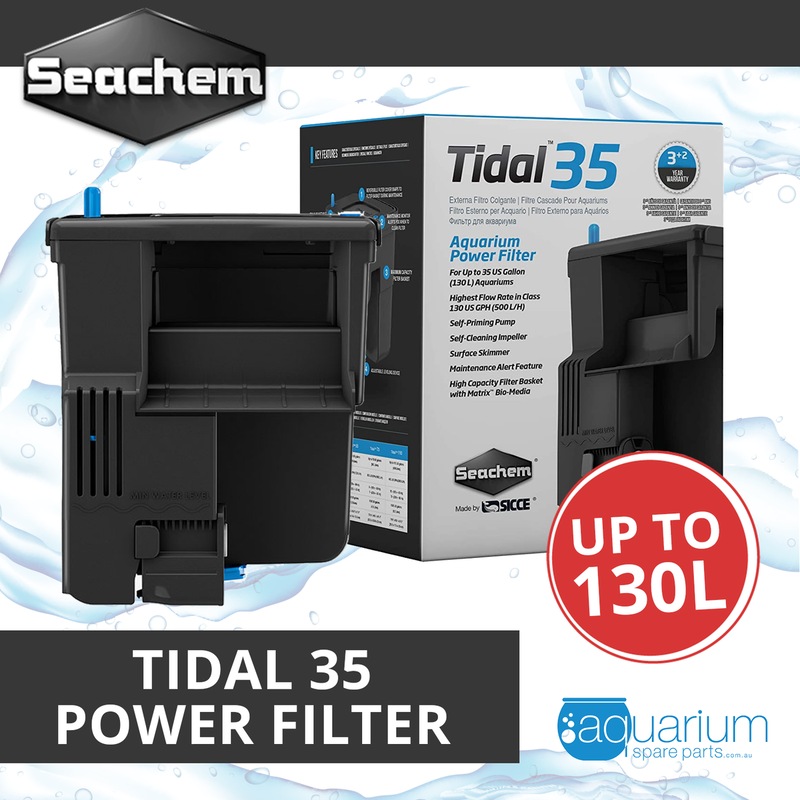 Buy Seachem Tidal 35 Power Filter (Up to 130L) - MyDeal