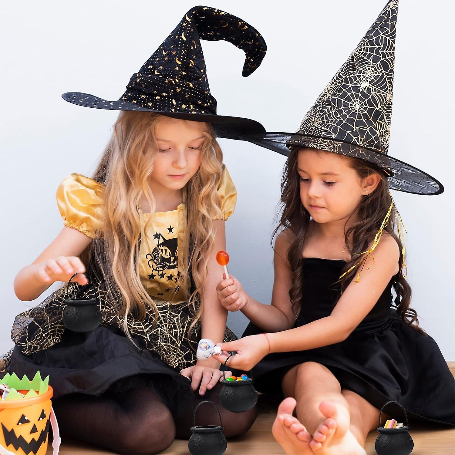 Buy 6Pcs Mini Halloween Candy Bucket, Halloween Candy Bucket, Witch's ...
