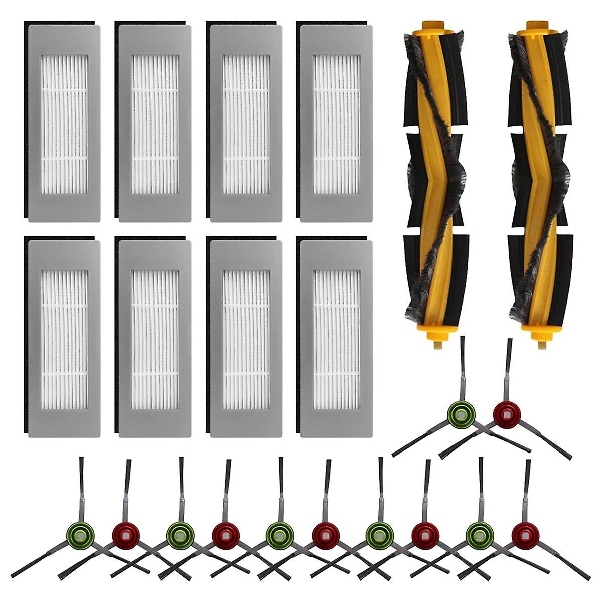 Buy Brush Filter Accessories Replacement Parts Set, Main Brushes For ...