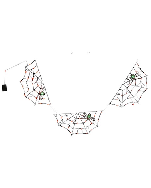 Buy LED Spider Web Banner Battery Operated 1.8m - MyDeal Australia