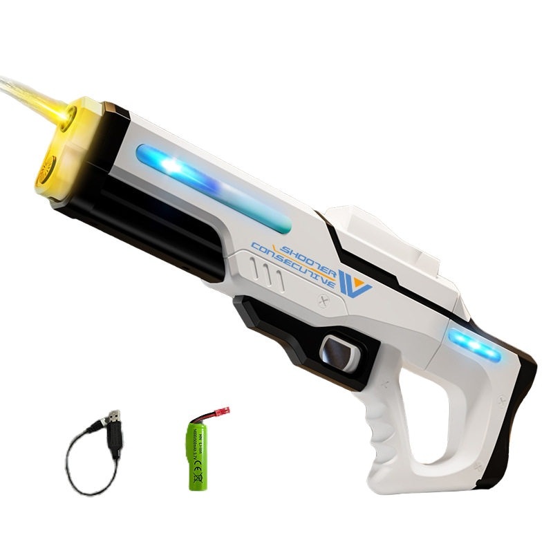 Buy Muhe Electric Water Gun with Auto Self-Refill LED Flame Nozzle for ...