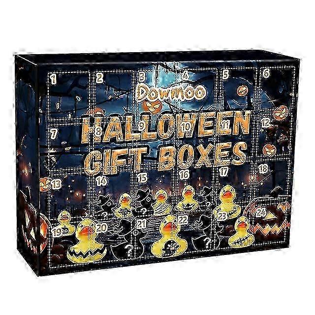 Buy Muhe Halloween Duck Advent Calendar, Advent Countdown 24 Grid ...
