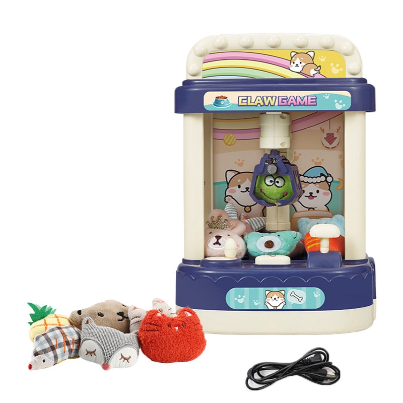Buy Muhe Mini Claw Machine for Kids DIY Interaction Vending Machine ...