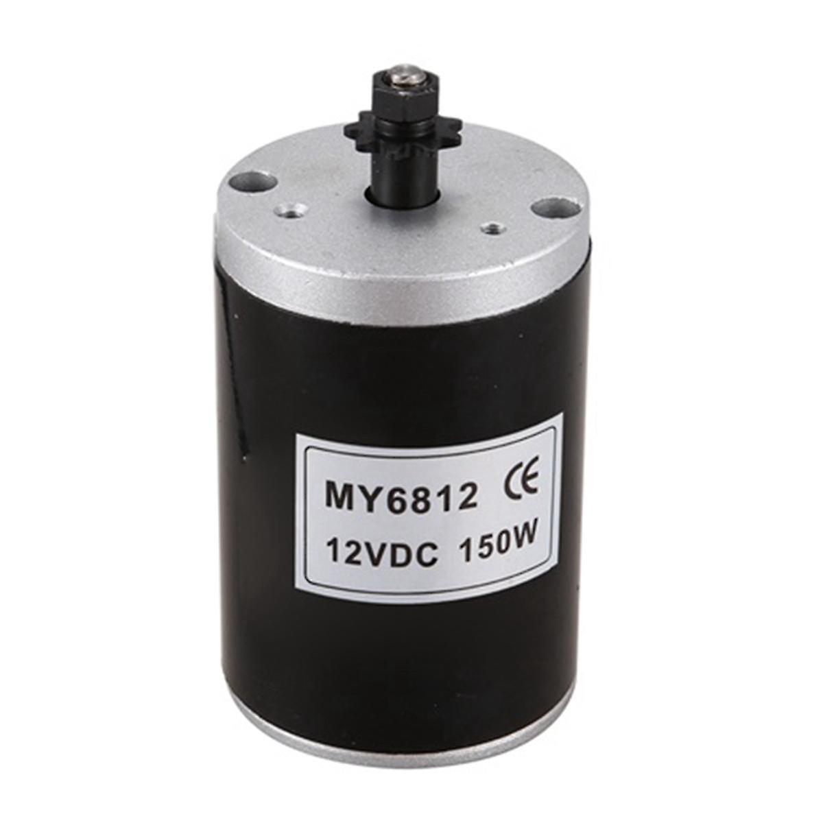 Buy MY6812 Dc 150W 12V High Speed Motor with Belt Pulley, Scooter Small ...