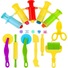 Buy Play Dough Tool Kit with Dough Extruder, Dough Scissors, Playdough ...