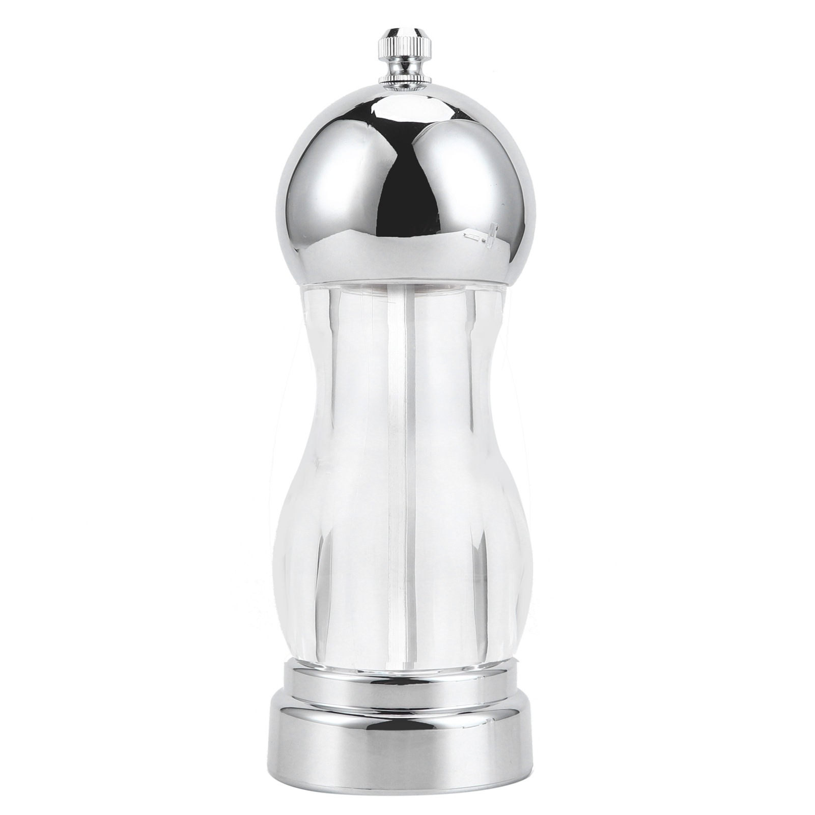 Buy Salt Pepper Grinder Manual Seasoning Mill Shaker Round Acrylic ...