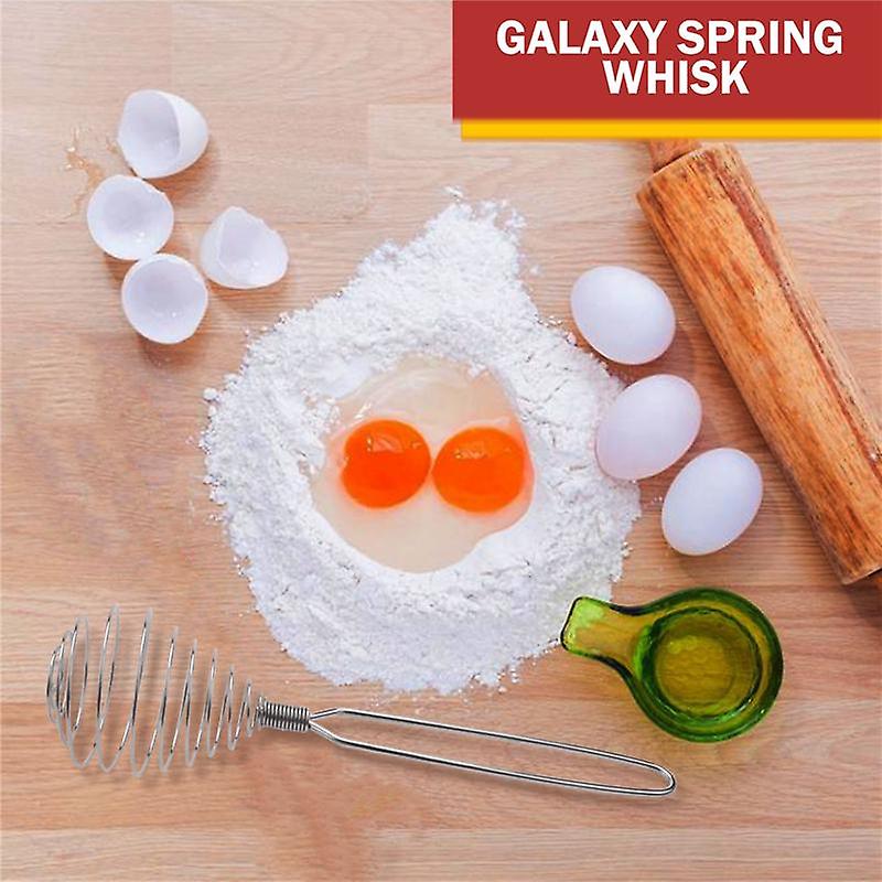 Buy Spring Coil Wire Whisk Hand Mixer Blender Egg Beater Stainless ...