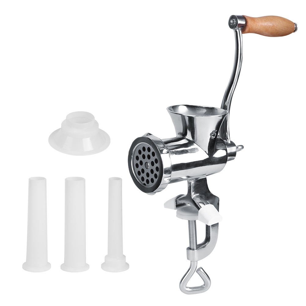 Buy Stainless Steel Manual Spices Meat Grinder Mincer Grinding Machine ...
