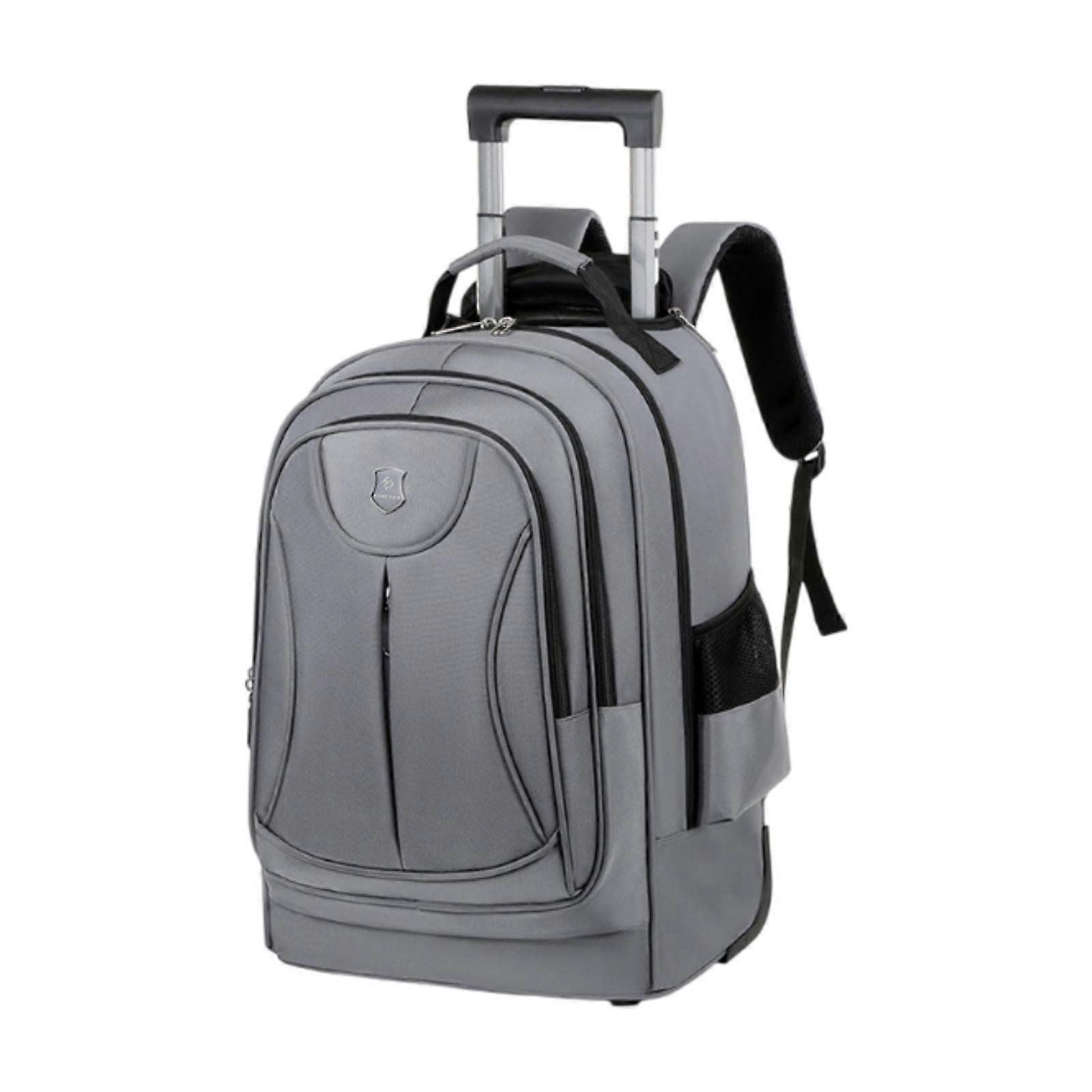 Buy Travel Backpack with Wheels Rolling Laptop Briefcase Water ...