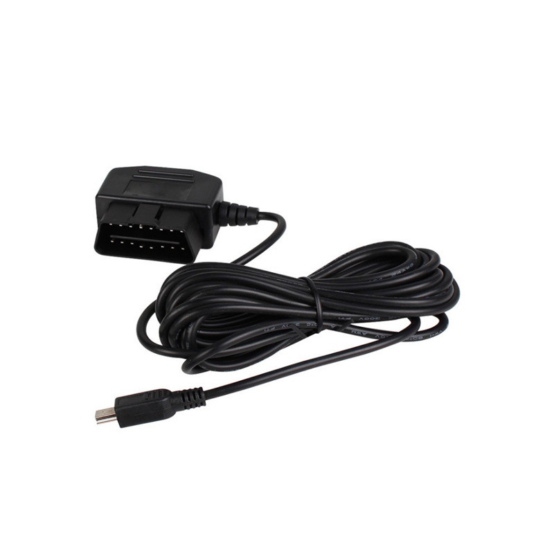 Buy Universal OBD Power Cable for Dash Camera 24 Hours Surveillance ...