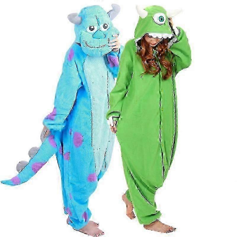 Buy Muhe Zhouxixi Adult Halloween Onesie Cartoon Monsters Pajamas For ...