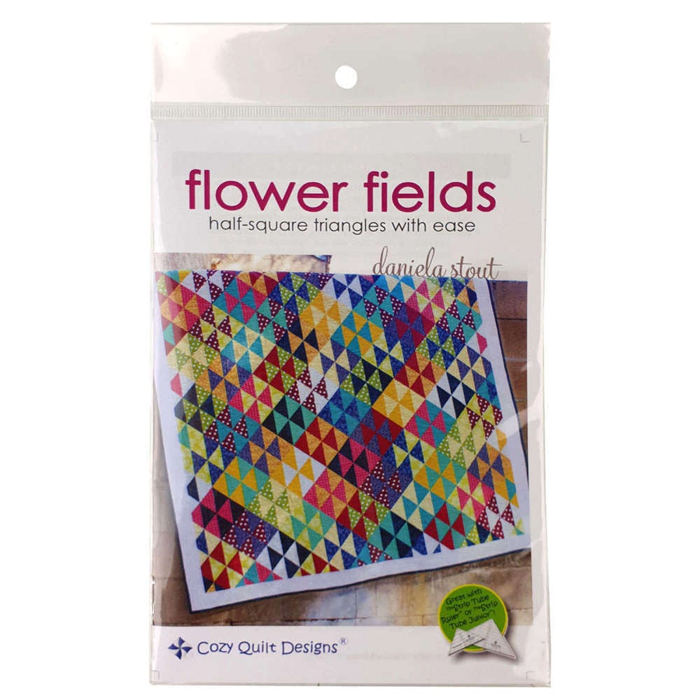 Buy Flower Fields Quilt Pattern By Cozy Quilt Designs - MyDeal Australia