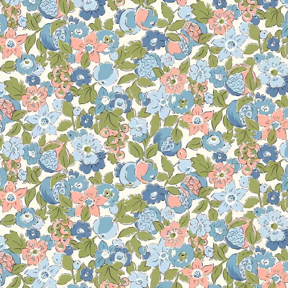 Buy Liberty of London Tree of Life Woodland Pastels Bountiful Fruits ...