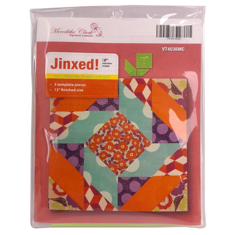 Buy Matildas Own Jinxed Patchwork Template Set Meredithe Clark Design - MyDeal