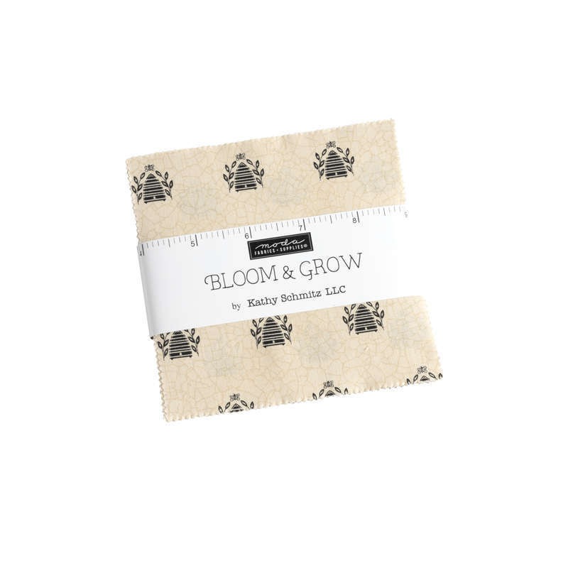 Buy Moda Bloom and Grow Charm Pack 5" Squares Fabric by Kathy Schmitz Quilting Sewing Craft - MyDeal