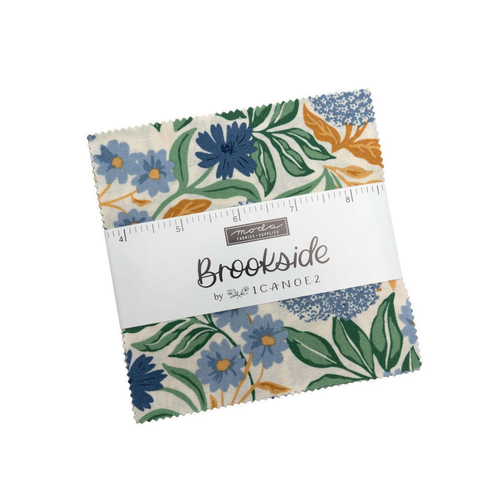 Buy Moda Brookside Charm Pack 5" Squares Fabric by 1Canoe2 - MyDeal ...